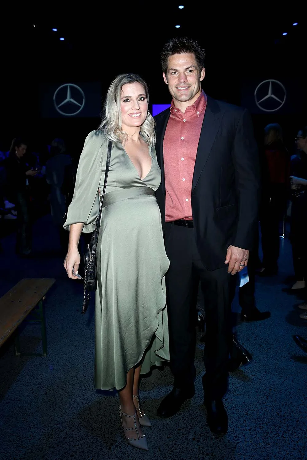 Hayley Holt is teased about her ex Richie McCaw on Breakfast show