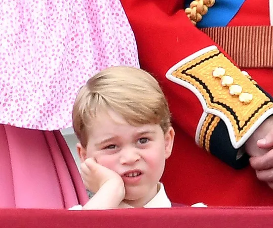 The priceless images of Prince George and Prince Charles that went viral