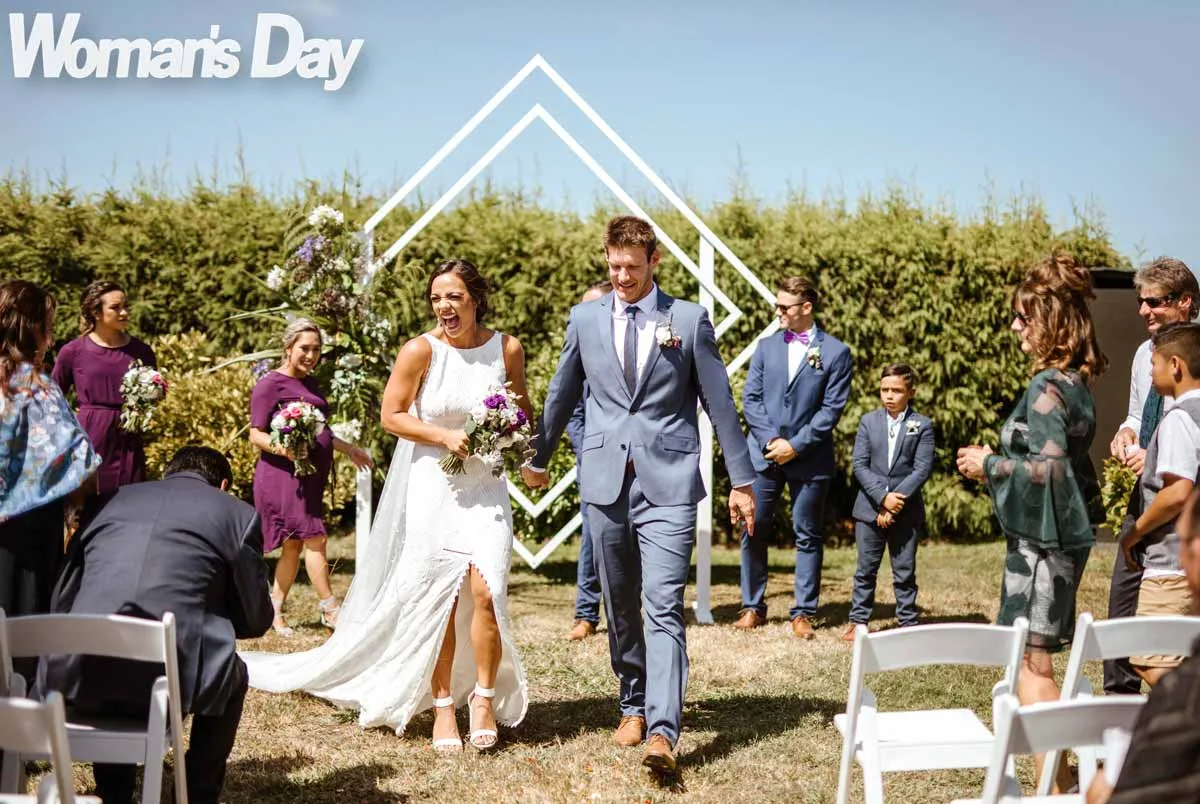 Sevens star Stacey Waaka's heavenly Waikato wedding