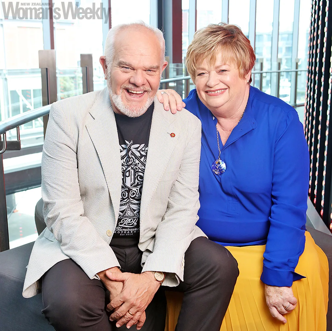 Mark Hadlow and Shorty Street's Alison Quigan on 40 years of friendship
