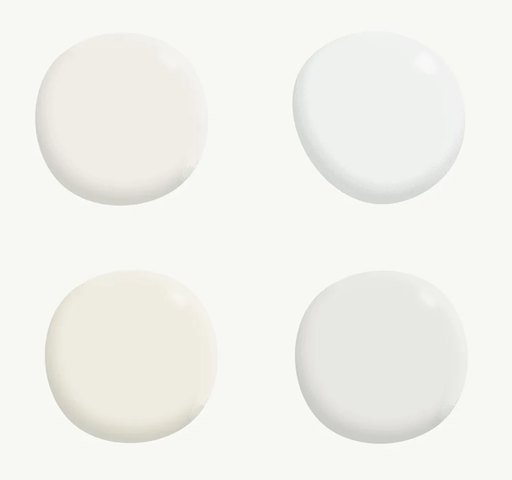 How to pick the correct white or neutral paint colour
