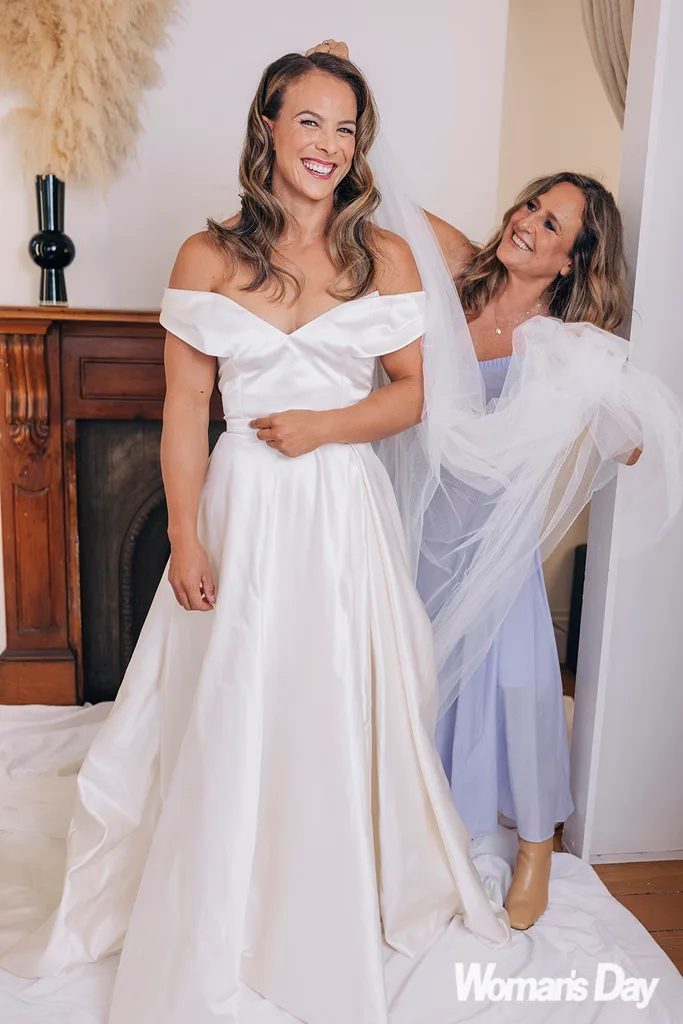 Dame Lisa Carrington's wedded bliss