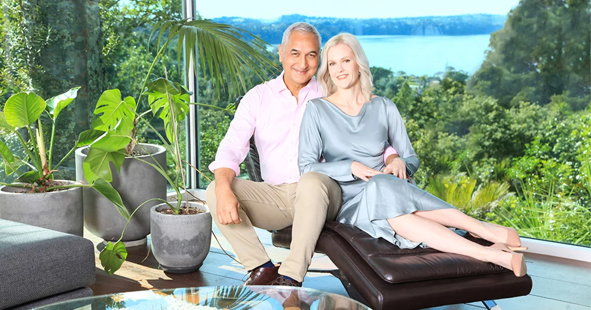 Mike McRoberts and partner Heidi's romantic engagement