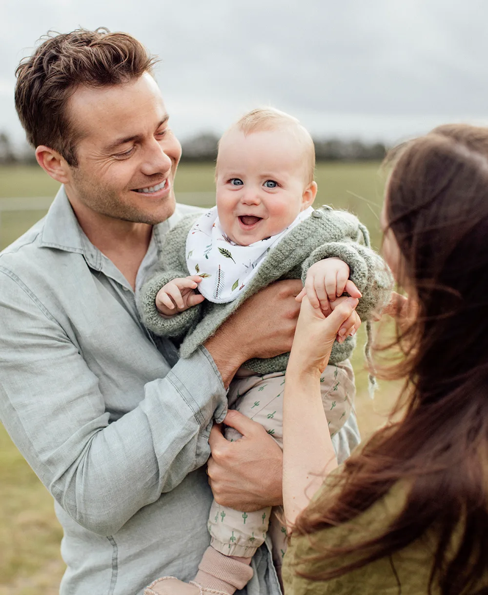 Shorty star Scott Smart's baby bliss