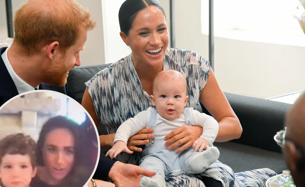 Leaked photo reveals how much Meghan Markle's son Archie has grown!