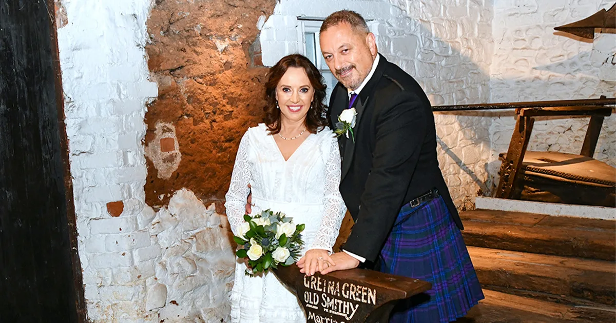 Suzanne's Scottish 'I dos' 'Why we had to elope'