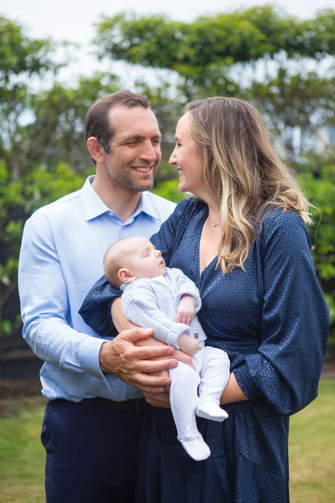 Adam Whitelock's baby joy 'Three feels pretty perfect'