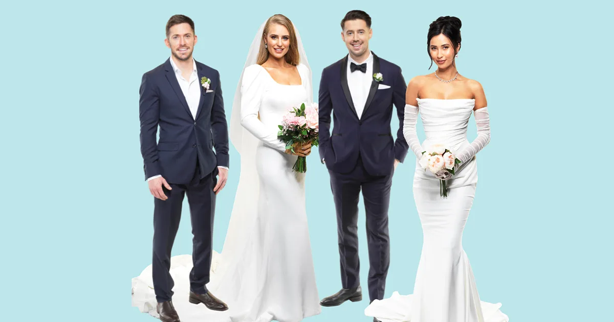 Who are the new brides and grooms on Married At First Sight Australia?
