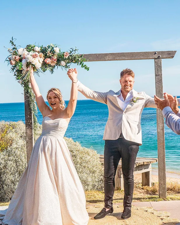 Married At First Sight's Bryce and Melissa wed for real!