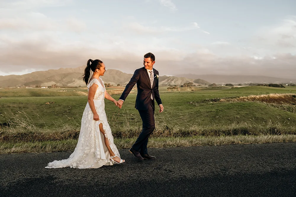 Sports reporters Kimberlee Downs and Ollie Ritchie's perfect Taranaki ...