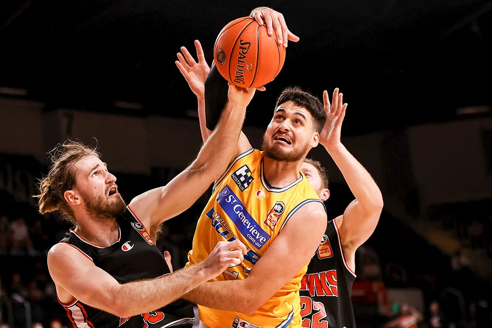 Basketball stars Tyrell and Kelani's baby joy