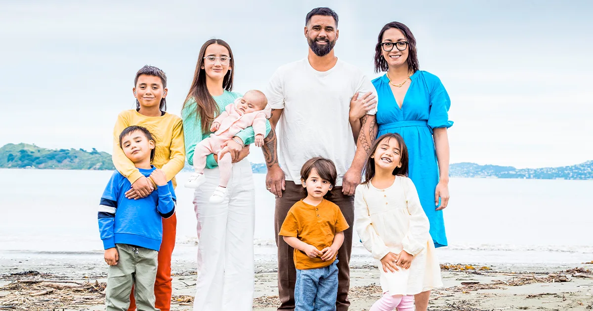 Maiki Sherman introduces baby no. 6 Onoaio