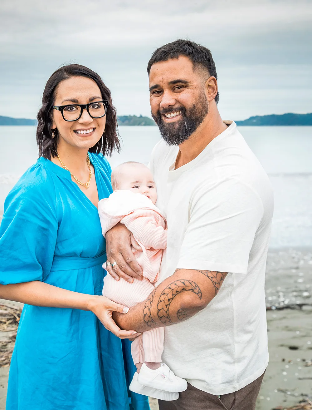 Maiki Sherman introduces baby no. 6 Onoaio