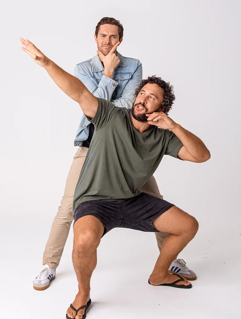 Jordan Watson and Clint Roberts share sweet fathering moments