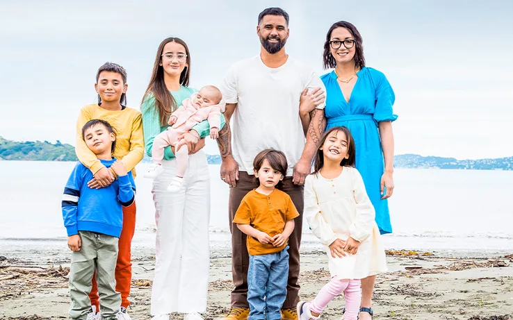 Maiki Sherman introduces baby no. 6 Onoaio
