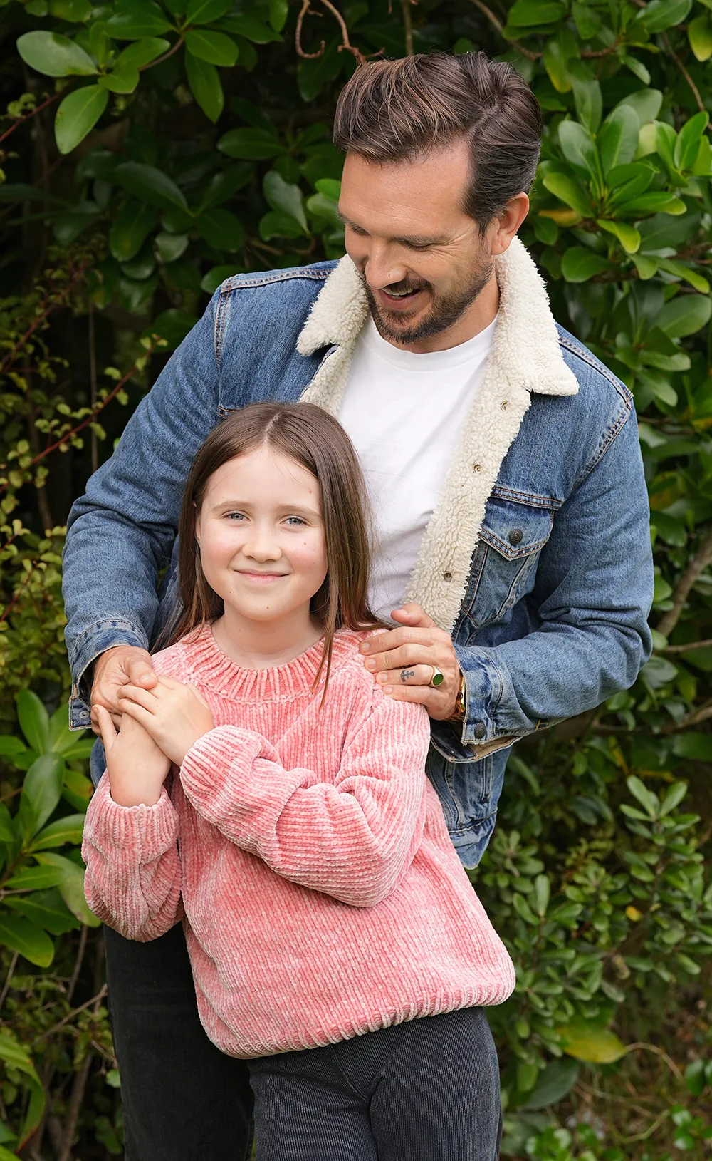 Shorty star Jaxin Hall's double act with daughter Ruby hall
