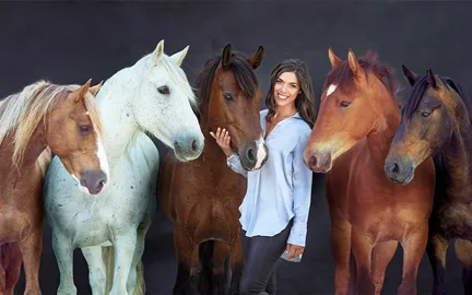 Kelly Wilson is back in the saddle and saving wild horses