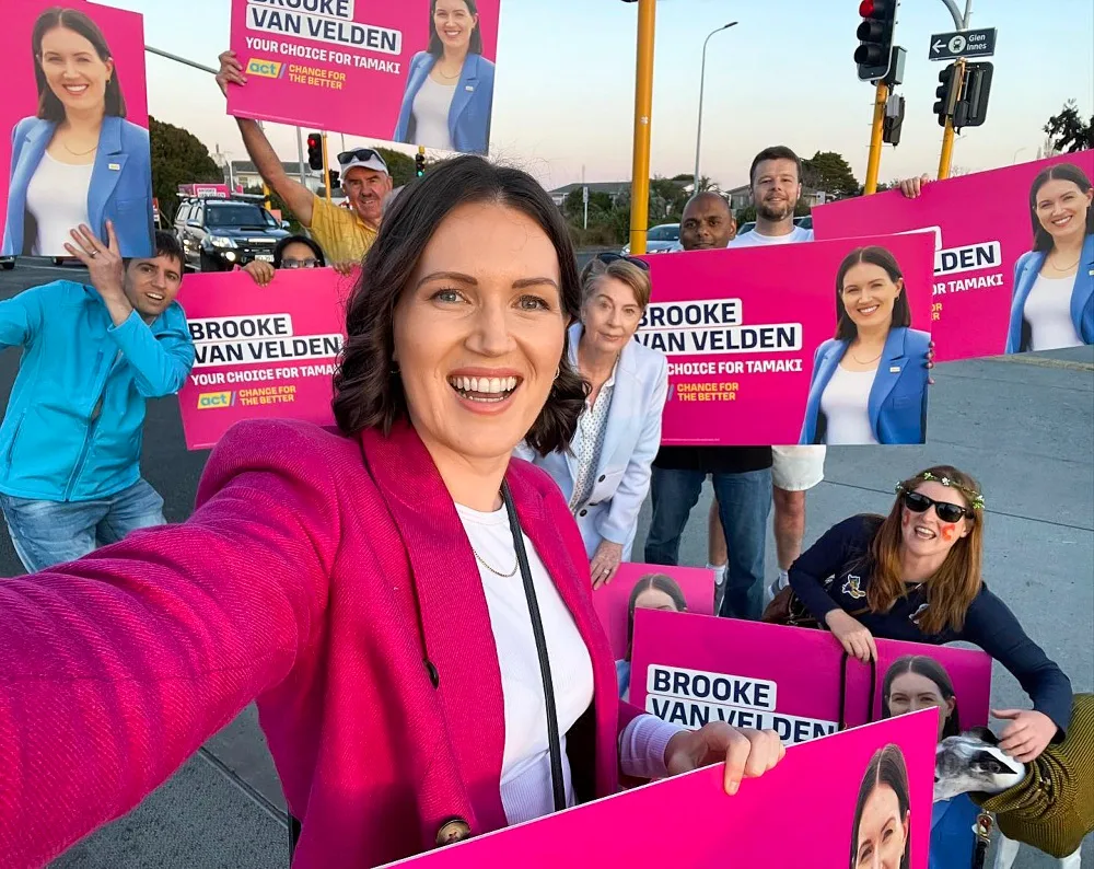 In conversation with Act Party MP Brooke van Velden