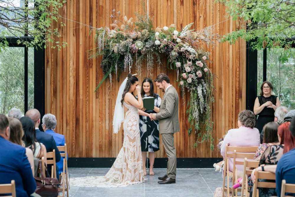 Acting super-couple Acushla-Tara Kupe and Paul Waggott's dream wedding