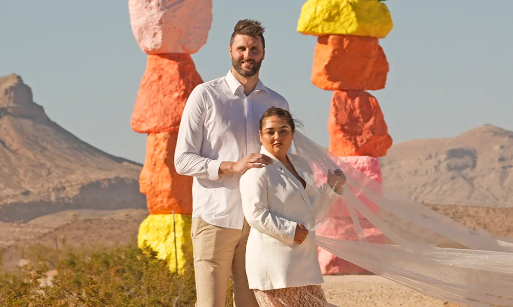Tall Black Alex Pledger's wild and wonderful second wedding