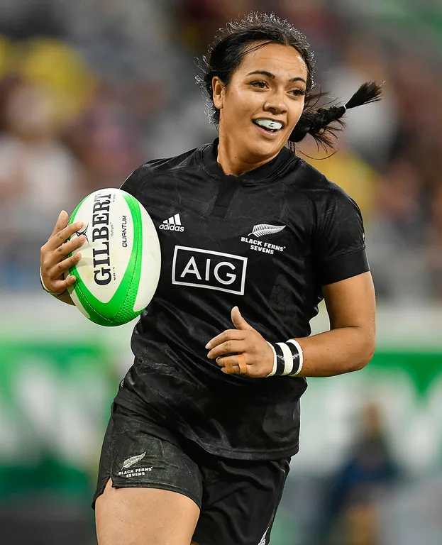 Stacey Waaka on her break from the Black Ferns