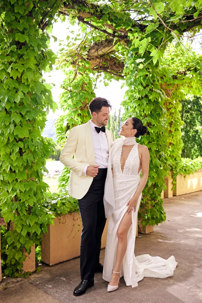 Celebrity dress designer Trish Peng's magical wedding.