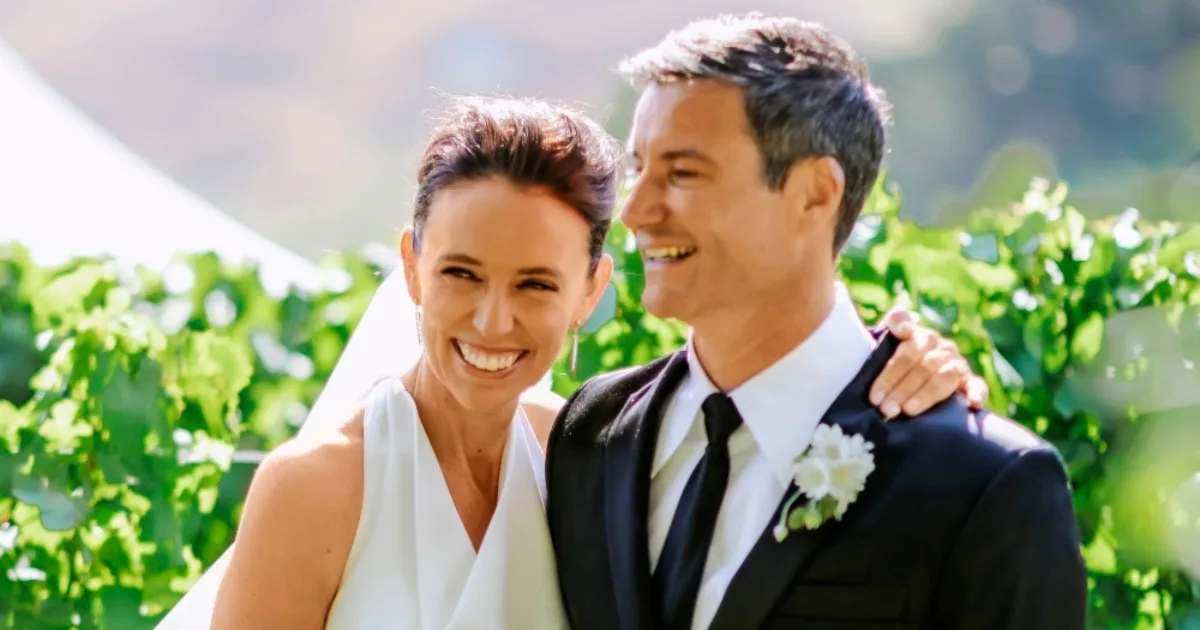 Jacinda and Clarke's wedding: "It was worth the wait"
