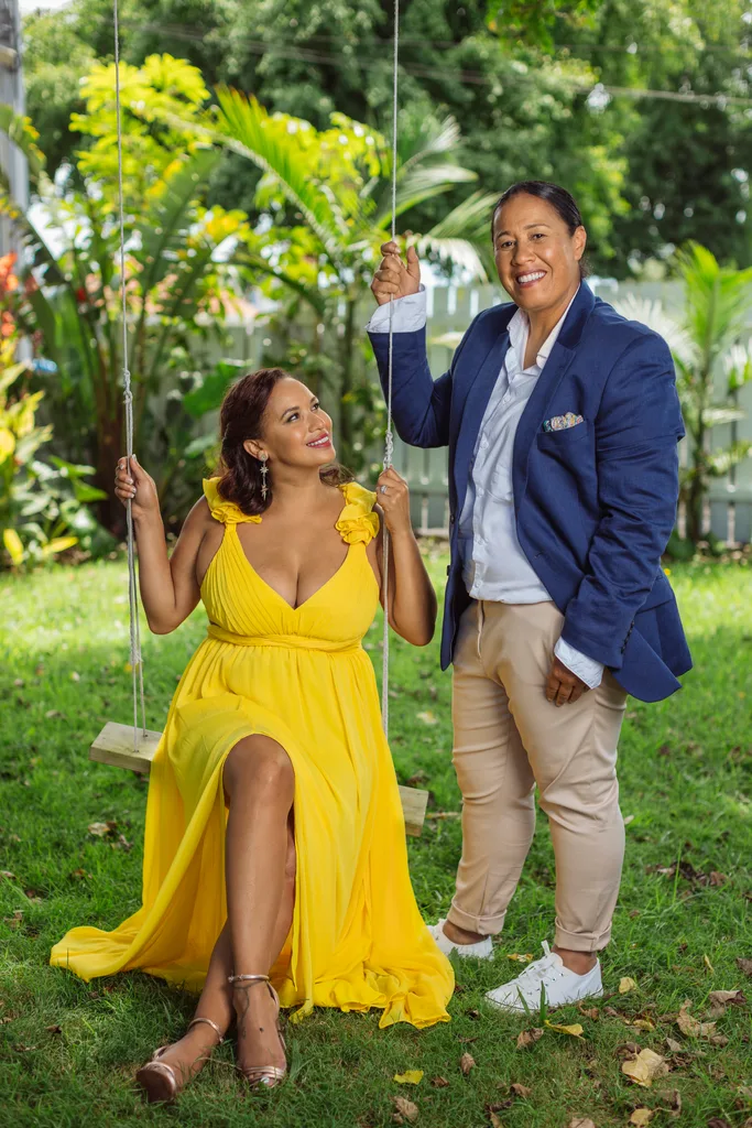 Megan Alatini introduces her new fiancée