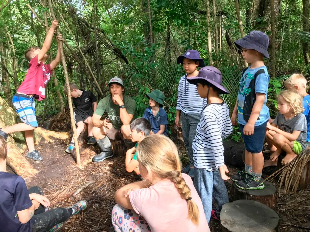 Meet the teachers who use the forest as their classroom