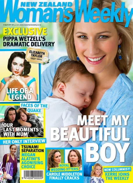 Pippa Wetzell: meet my beautiful boy | Now to Love - New Zealand