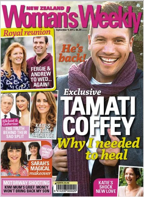 Exclusive: Tamati Coffey - Why I needed to heal | Now to Love - New Zealand
