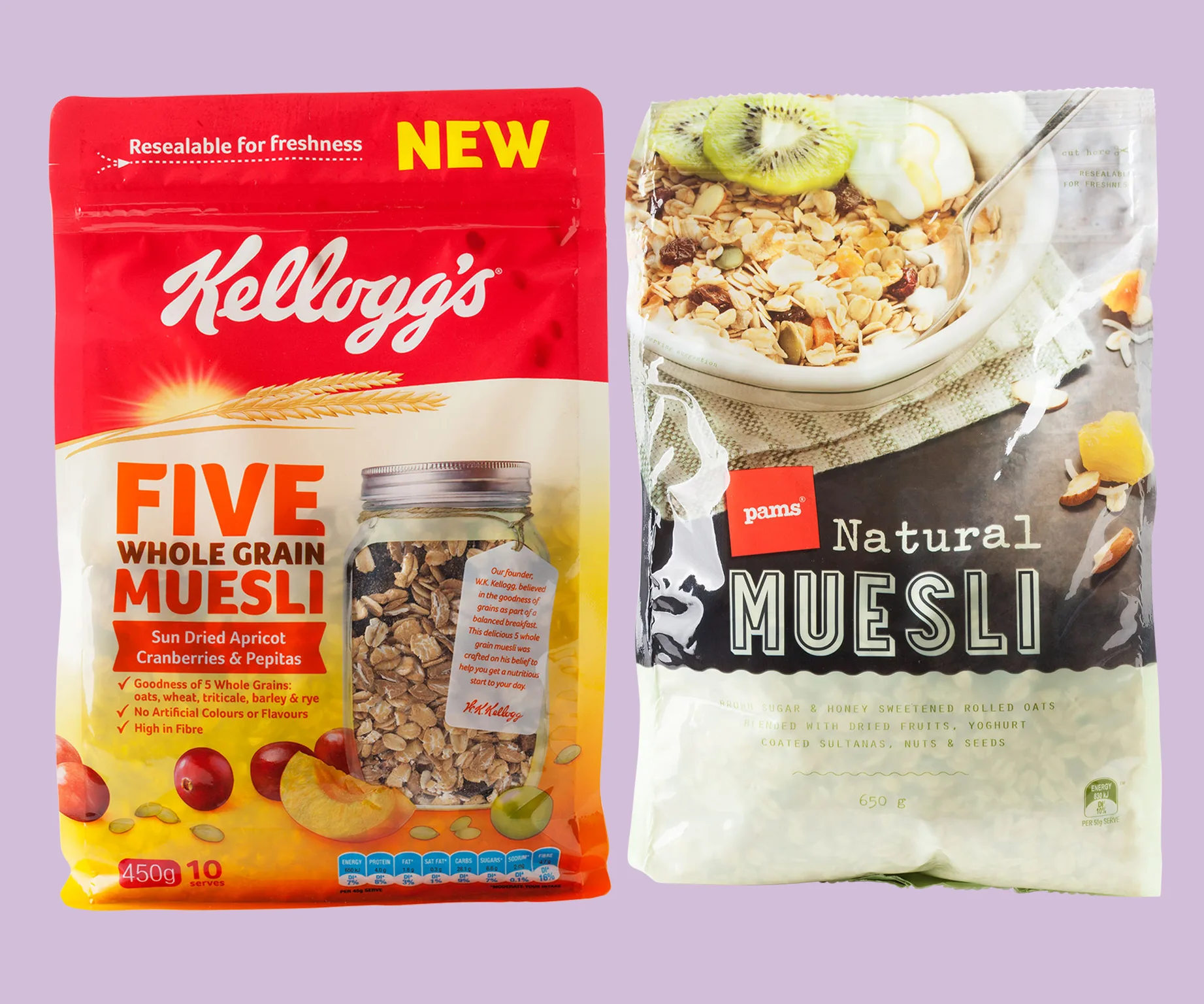 The healthiest choice in muesli
