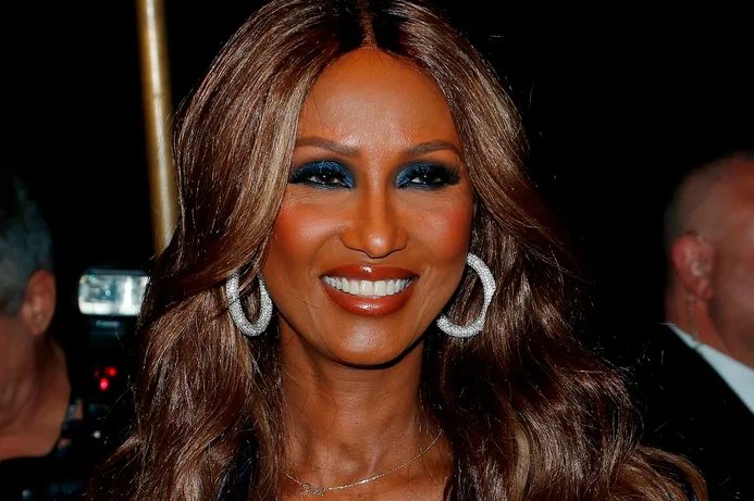 Iman: Her first fashion campaign since singer's death