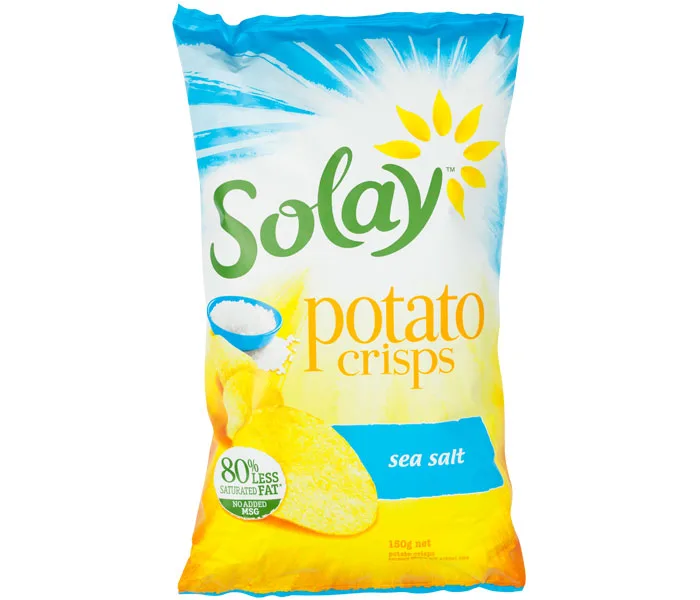 The healthiest choice in chips & dips