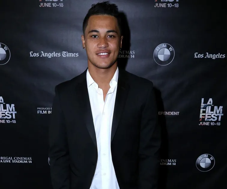 Boy actor James Rolleston presents Disability Award