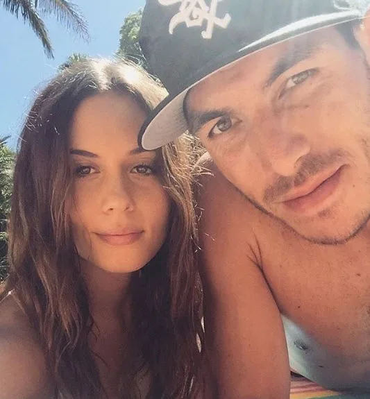 Libby Matthews gives birth to first child