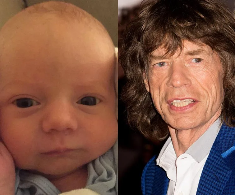 First picture of Mick Jagger’s new son and baby name revealed