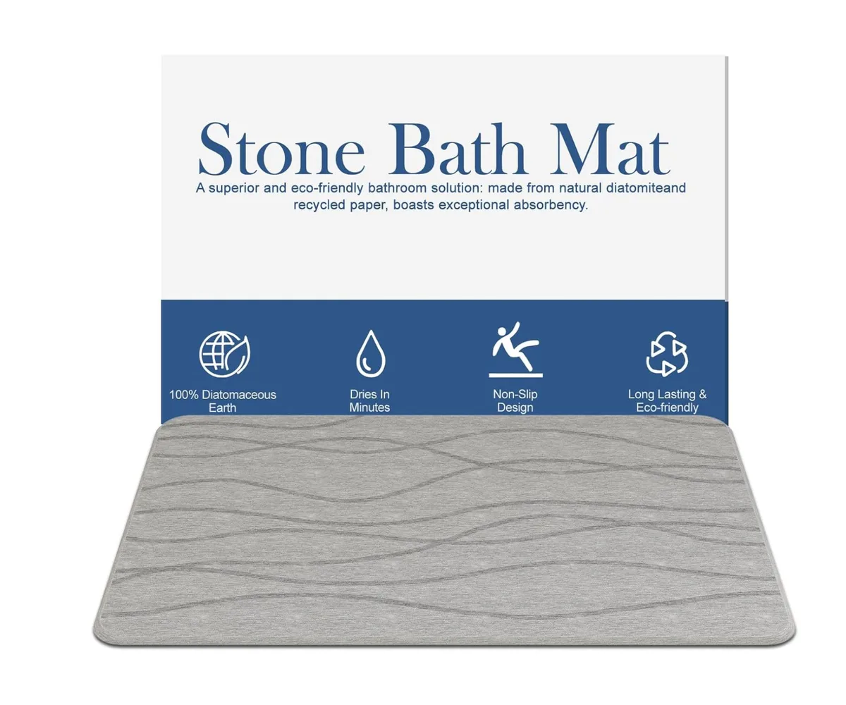 5 Best Quick-Drying Stone Bath Mats You Need Right Now 2024