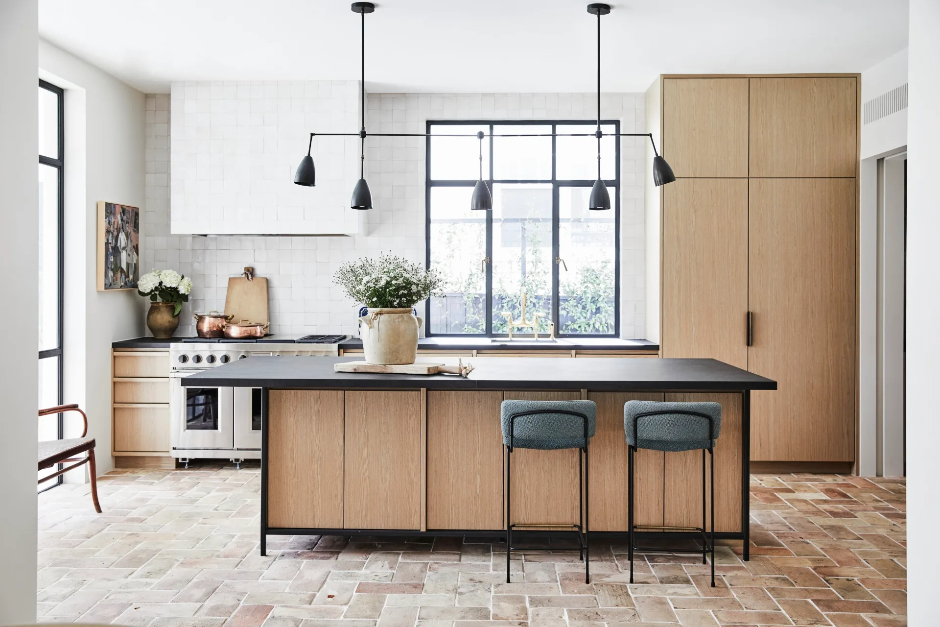 Vintage And Modern Pieces Shine In Dusty Luxe Owner's Home | Homes To Love