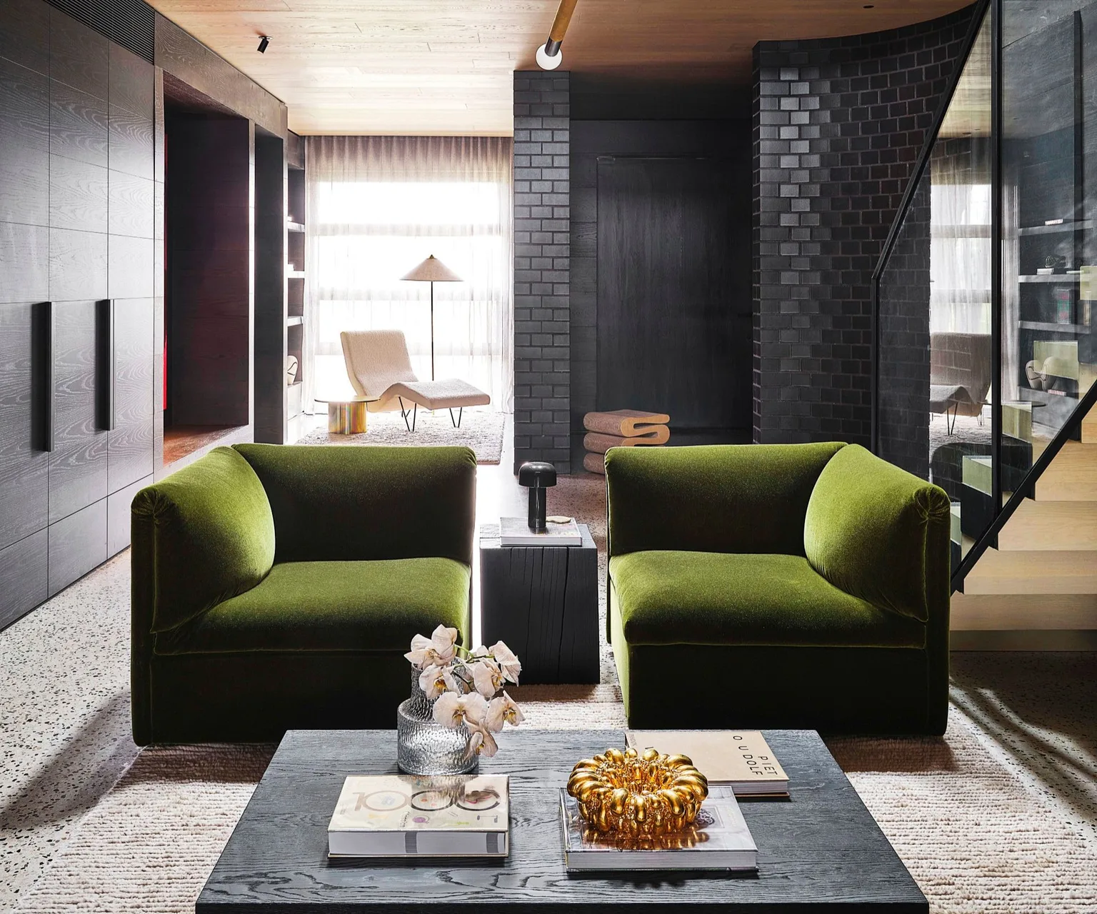 A Dark And Moody Interior Punctuated By Bright Bursts Of Colour | Homes ...