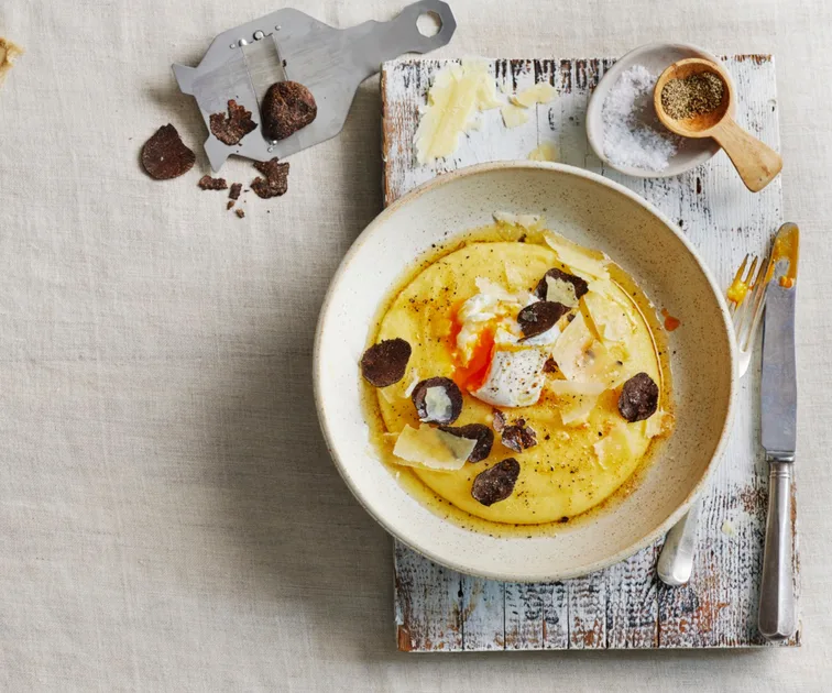 Truffled Eggs And Polenta Recipe From Steve Cumper | Homes To Love