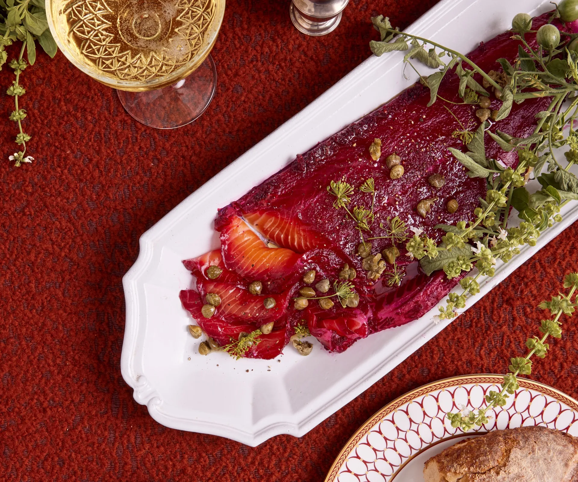 Beetroot Salmon Gravlax With A Winter Twist | Homes To Love
