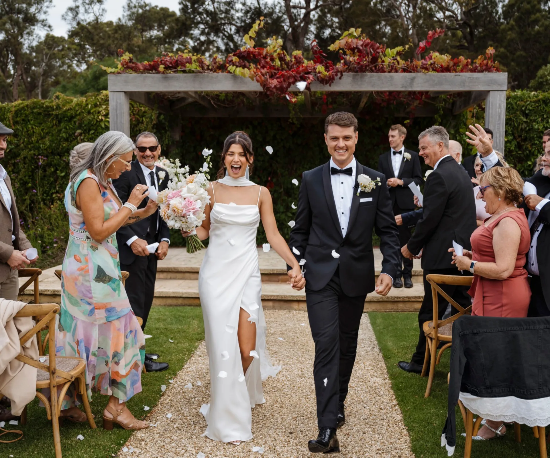 An Global Wedding At The Gardens At Bullimah In Albany, WA | Homes To Love