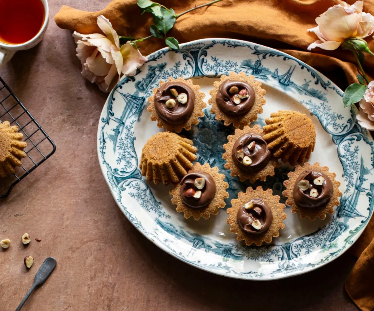 These Mini Hazelnut & Coffee Cakes Are Delicious (And Gluten-Free)