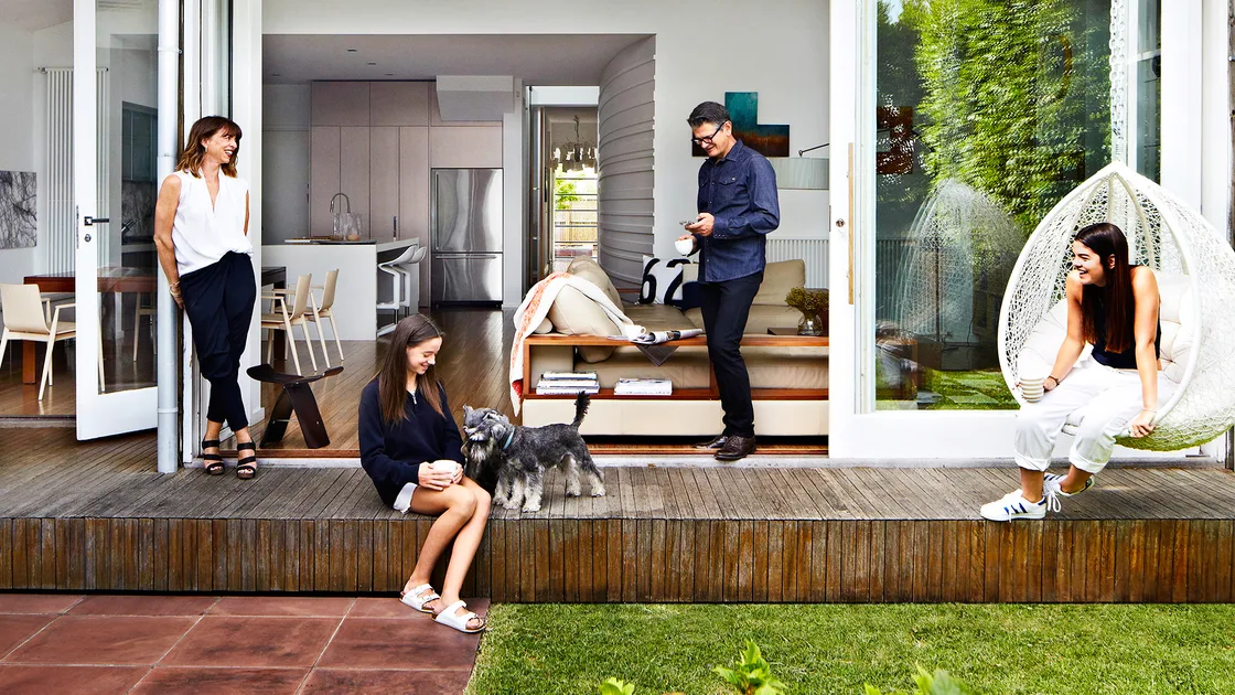 Jon & Vanessa's Surprising Family Home with Bonus Office