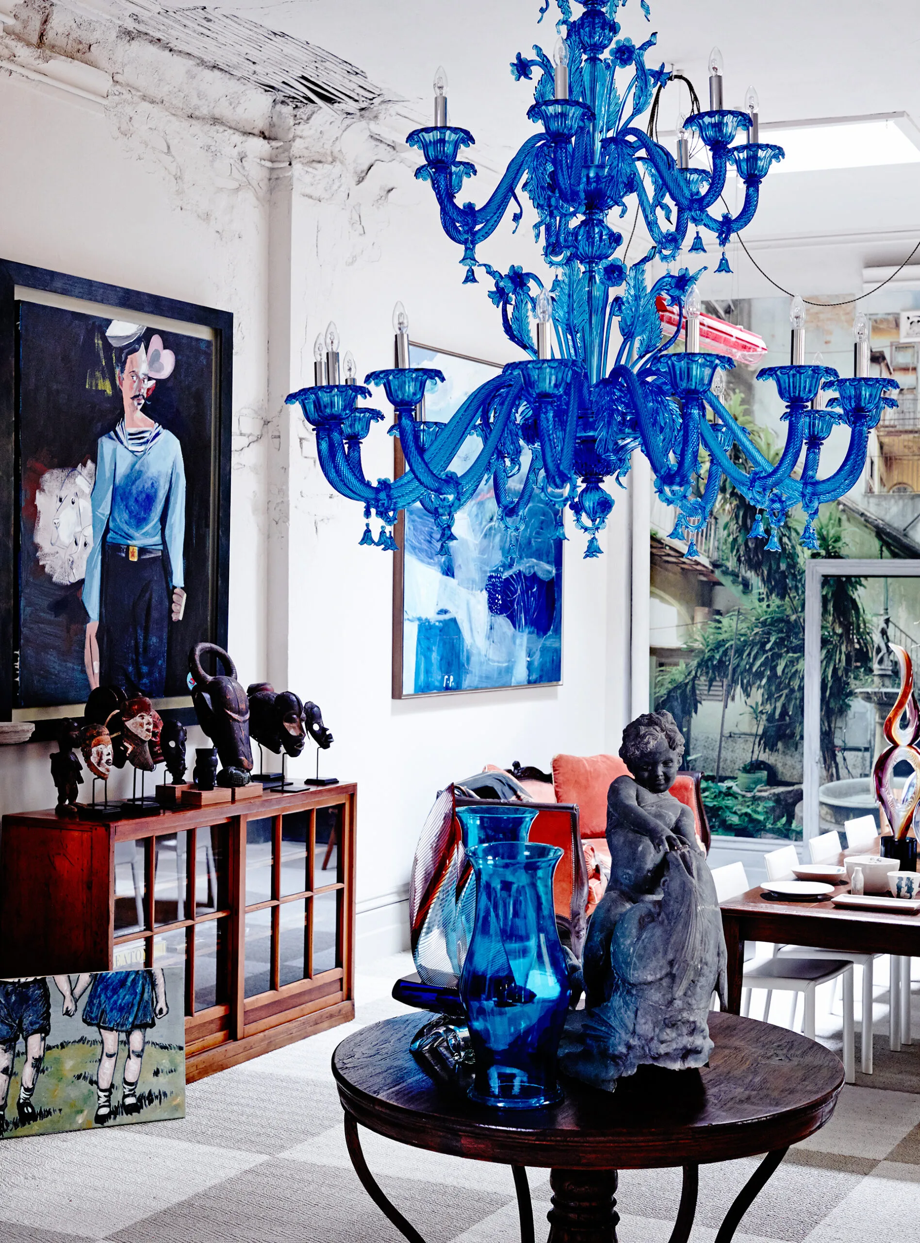 David Bromley's eclectic Melbourne home
