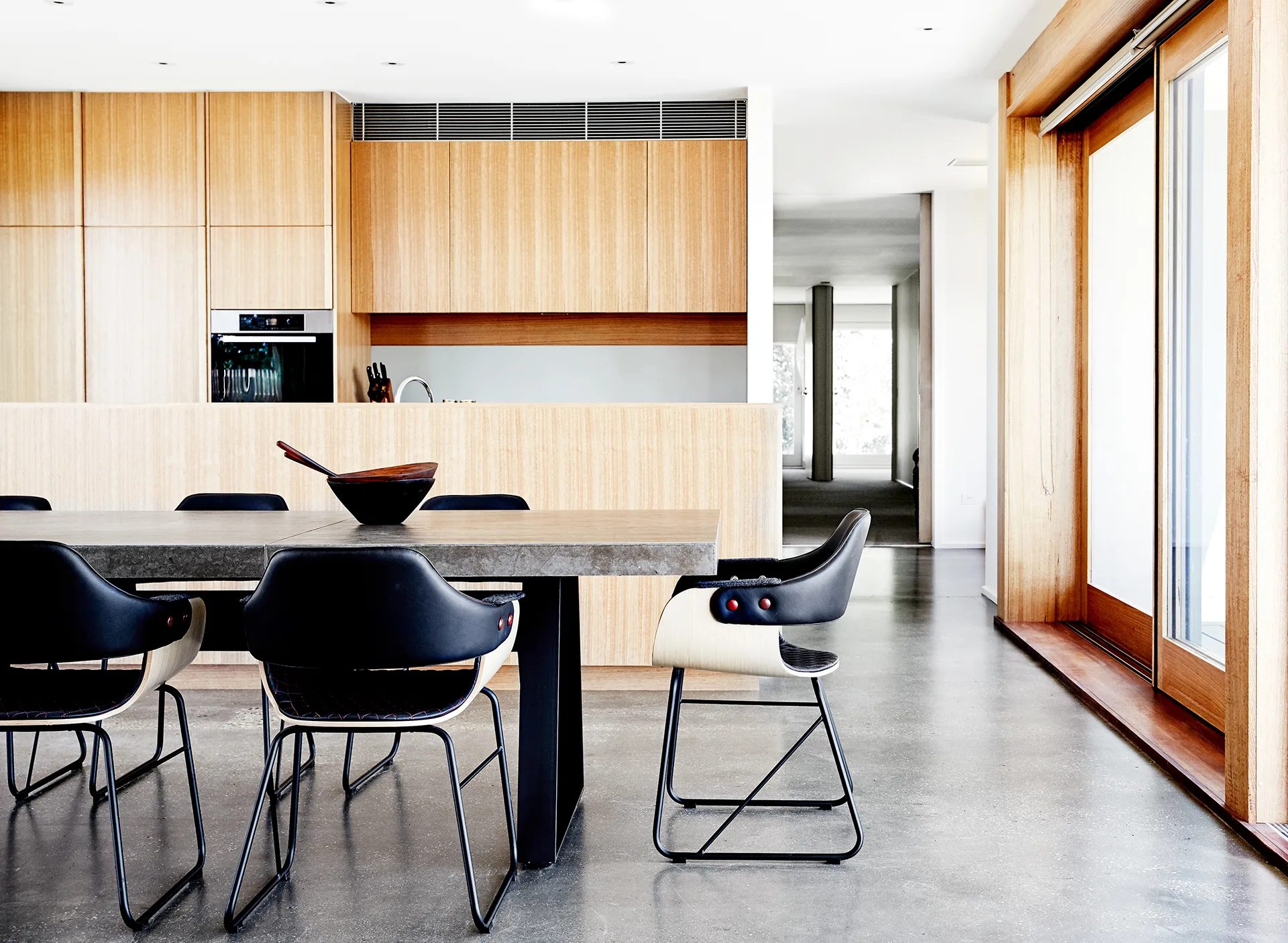Contemporary revamp for '70s farmhouse