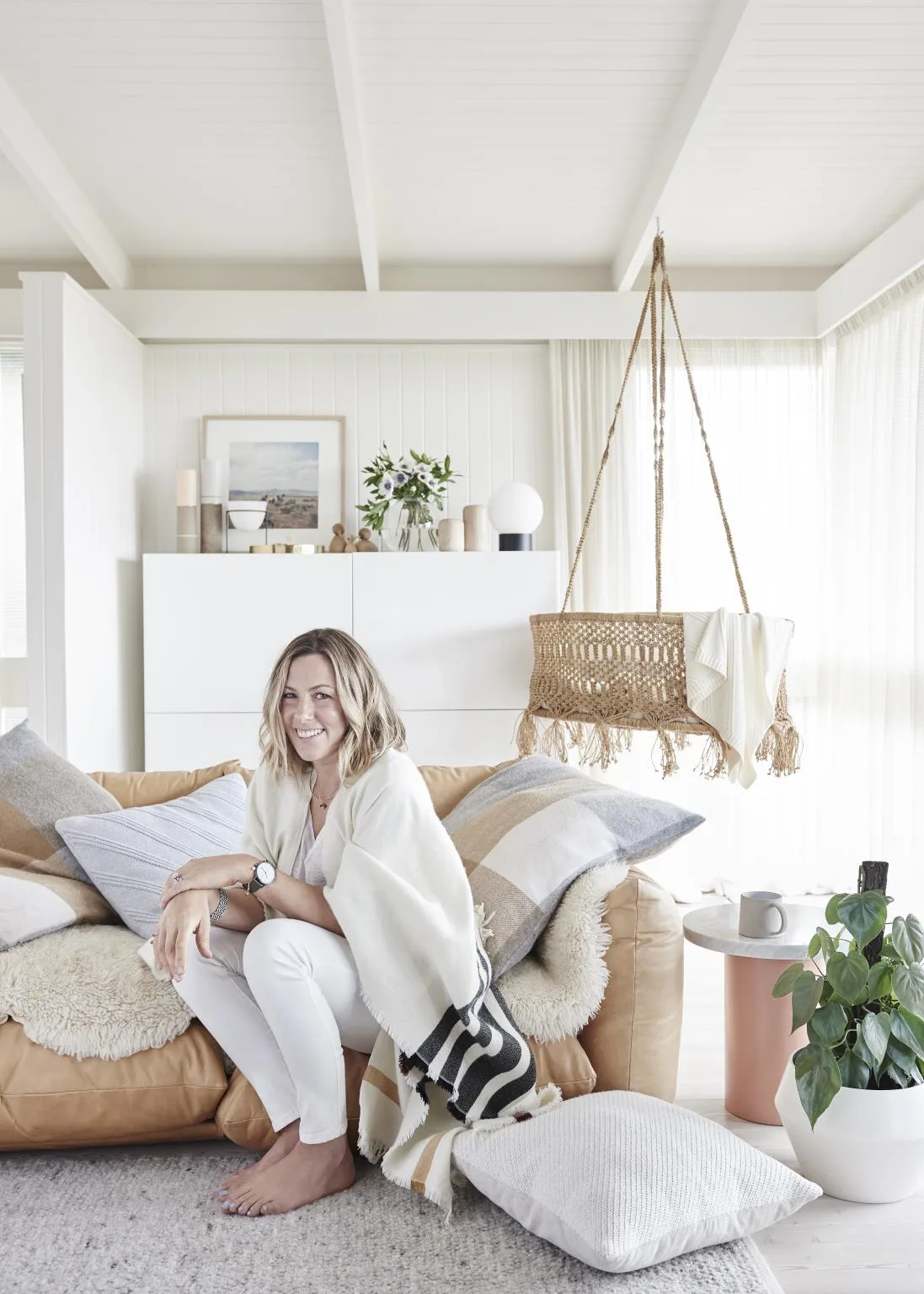 Stylist Simone Haag’s seamless Scandi-style home