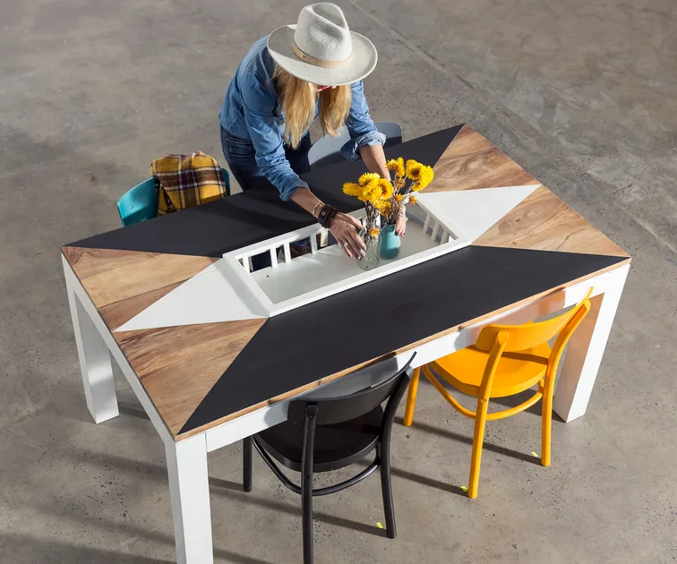 Upcycling Project: Dining Table With A Difference