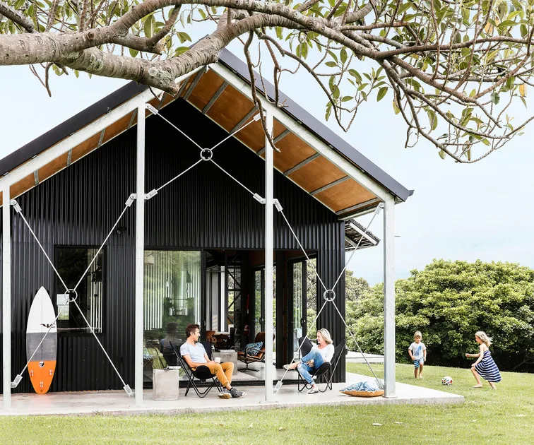 How one couple built a beautiful holiday home on a budget